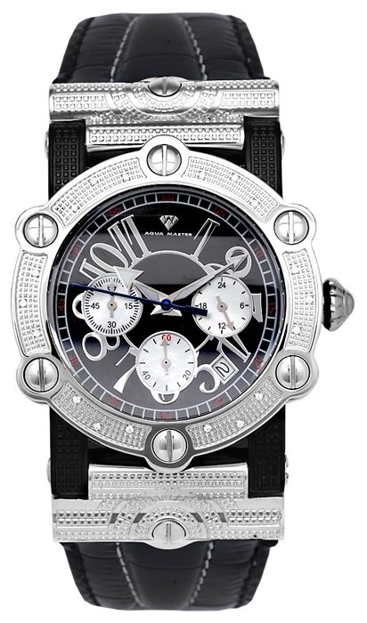 Aqua Master Watches: Mens Diamond Watch .20ct #145-4 | AJWatches