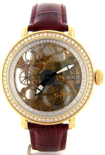 Aqua Master Mens Skeleton Mechanical Diamond Watch 2.70ct #203-2D ...