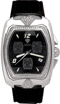 Mens Aqua Master Signature Series Diamond Watch 1.25ct #25-5w | AJwatches