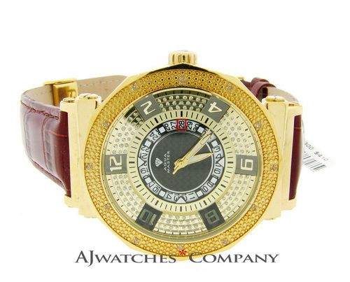 Mens Aqua Master Diamond Watch .15ct #300-D | AJWatches
