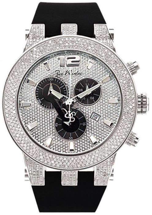 Men's Joe Rodeo Broadway Diamond Watch 5.00ct #JRBR1 | AJWatches